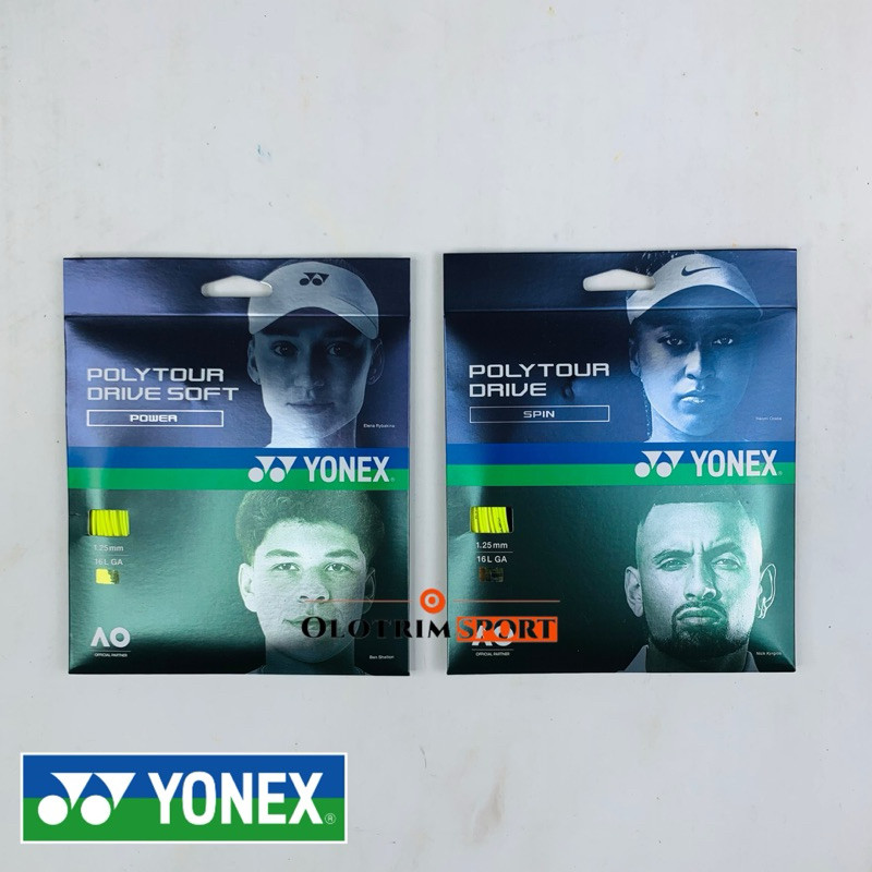 Jual Senar Tenis YONEX PolyTour Drive, Drive Soft Tennis String 100% ...