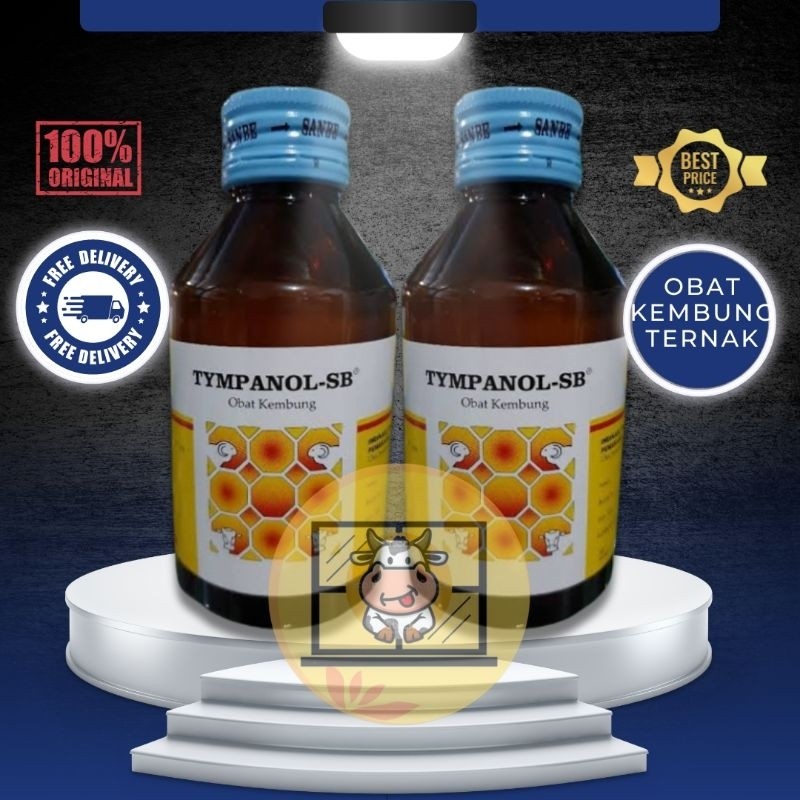 Jual TYMPANOL-SB 100 ML OBAT KEMBUNG UNTUK SAPI, KAMBING, KERBAU, DOMBA ...