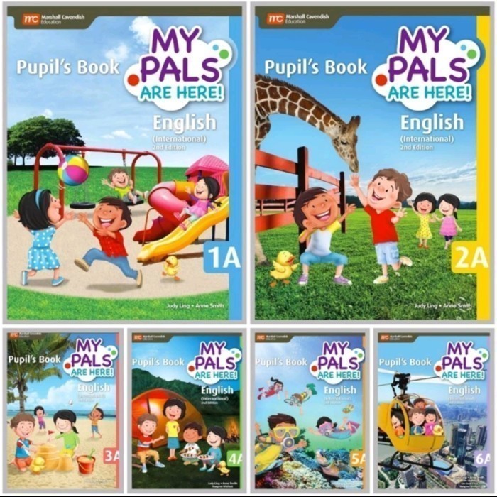 Jual Buku My Pals Are Here English Level 1A - 6B Pupil's Book - A, 1 ...