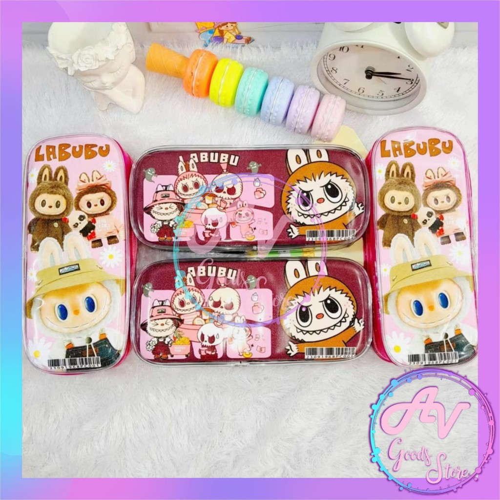 Jual Kotak Pensil Labubu / Tempat Pensil Mika Labubu / Kotak Pensil ...