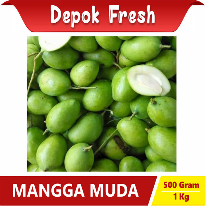 Jual MANGGA MUDA RUJAK - 500 GRAM | Shopee Indonesia