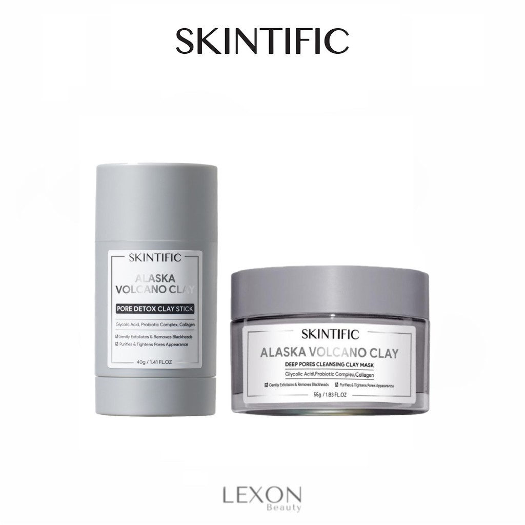 Jual [Skintific] Alaska Volcano Clay Mask | Shopee Indonesia