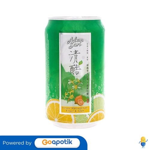 Jual Adem Sari Ching Ku Larutan 320 Ml Kaleng | Shopee Indonesia