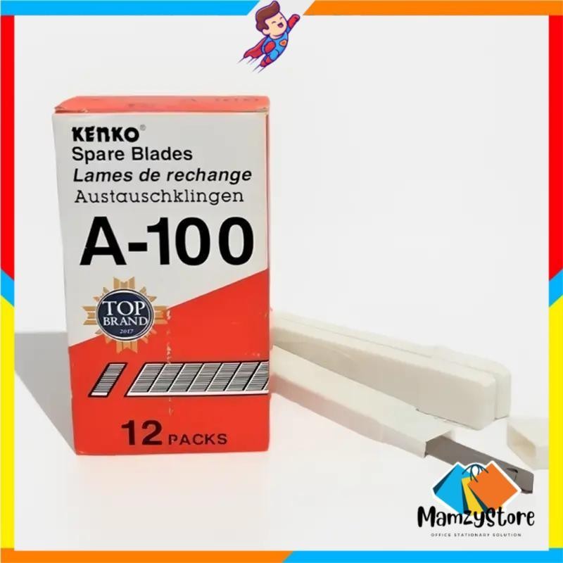 Jual KENKO A-100 Isi cutter anak cutter kecil | Shopee Indonesia