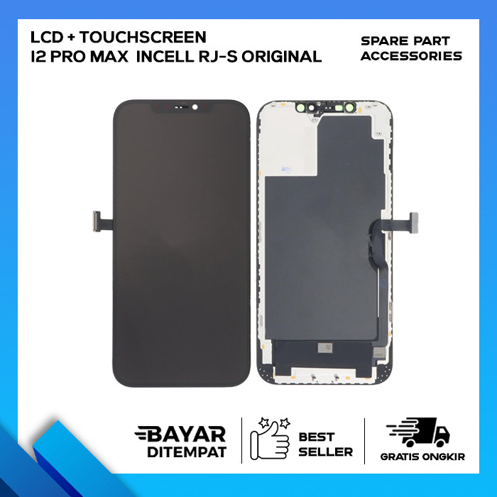 Jual LCD+TOUCHSCREEN 12 PRO MAX INCELL ( RJ-S ) BISA PINDAH CHIP / IC ...