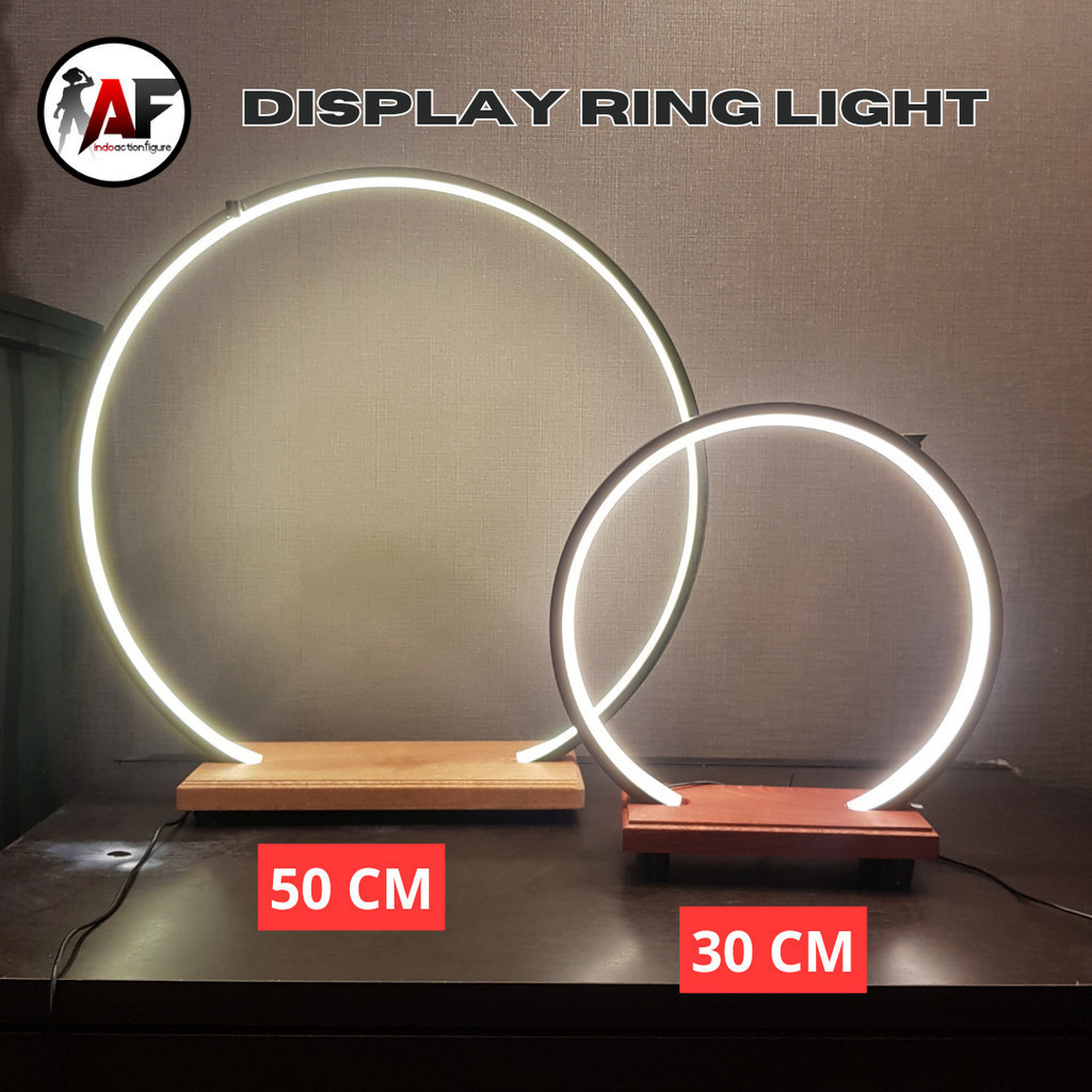 Jual PREMIUM Display Ring Light Action Figure Diameter 50cm - 30 cm | Shopee Indonesia