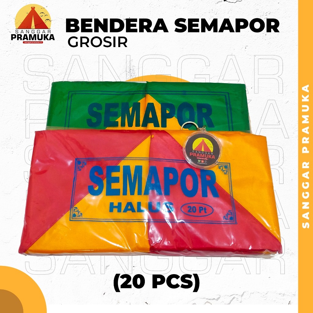 Jual bendera Semaphore Halus / Bendera Semapor / Bendera Semapur ...