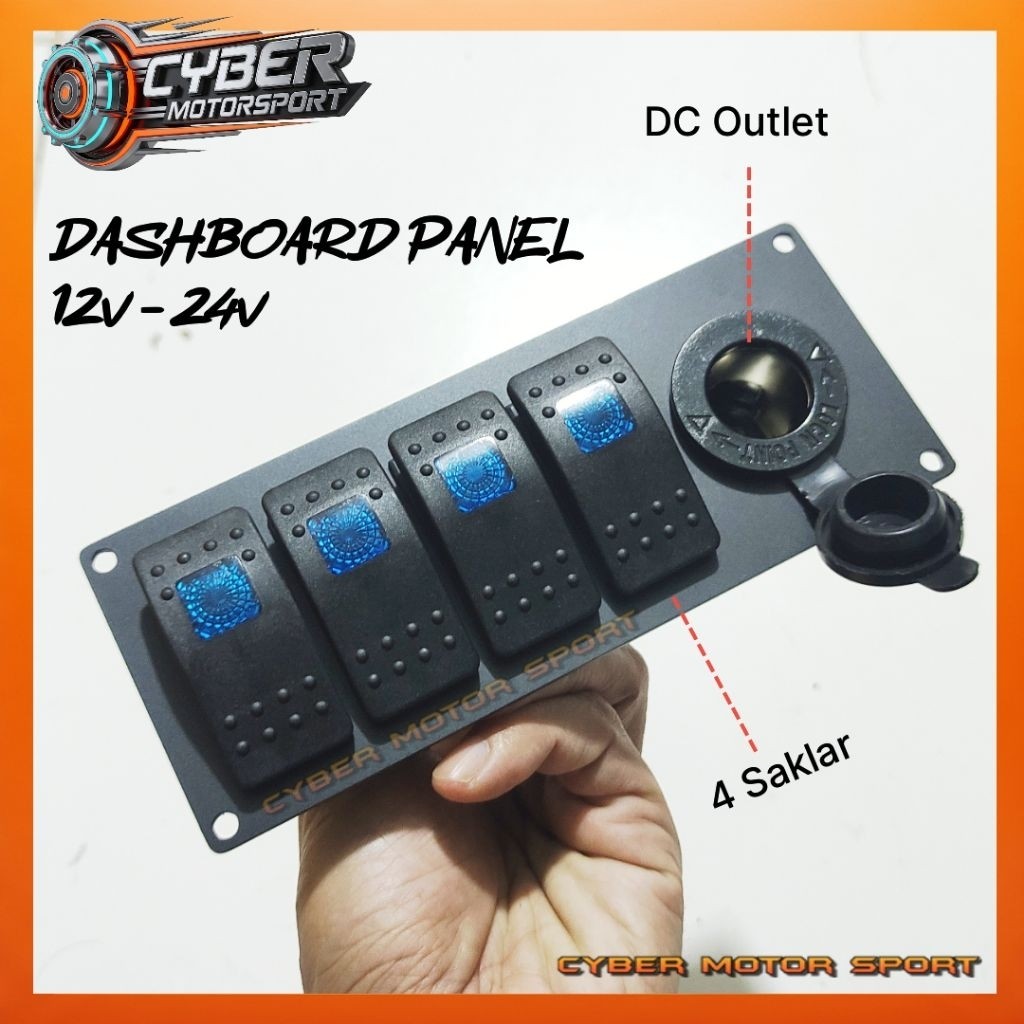 Jual Dashboard panel mobil universal 12volt 24volt interior panel ...