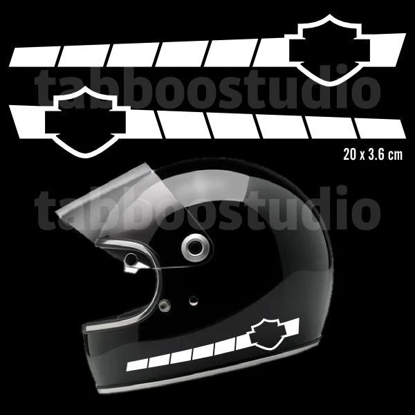 Jual Sticker Helm Motor Custom Harley Davidson adhesive stickers for ...