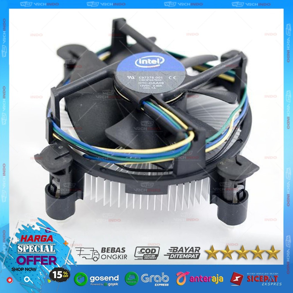 Jual Fan Heatsink Processor INTEL / AMD Original - CPU Cooler Socket LGA 775 / 115x / AM / FM ...