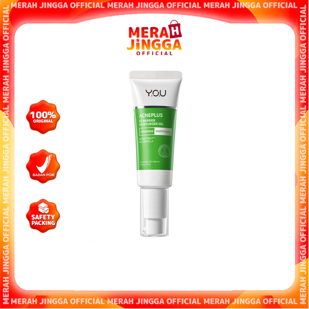 Jual Y.O.U AcnePlus B5 Barrier Moisturizer Gel Pelembab Kulit| Cooling Hydrating Soothing YOU ...