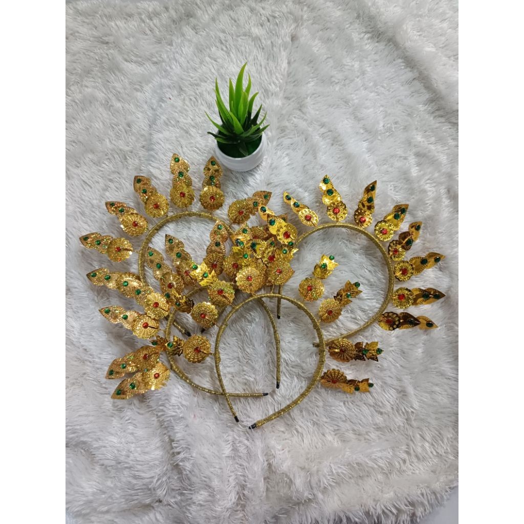 Jual BANDO NARI/BANDO KARNAVAL/BANDO ADAT / BANDO DAUN EMAS/AKSESORIS ...