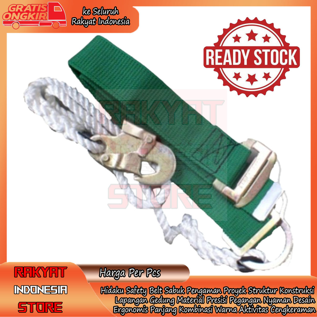 Jual Hidaku Safety Belt Sabuk Pengaman Proyek Struktur Konstruksi ...