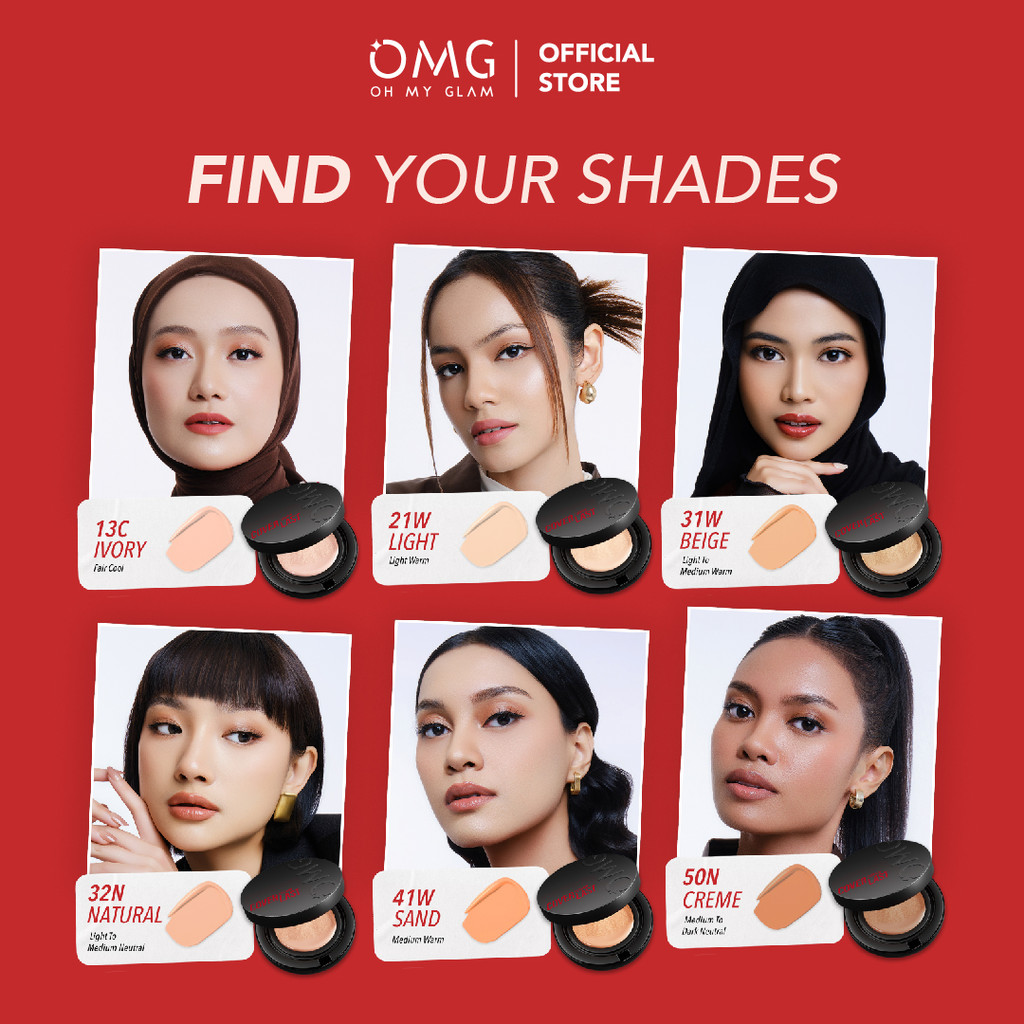 Jual OMG Oh My Glam Coverlast Cushion 15g - Cushion Foundation ...