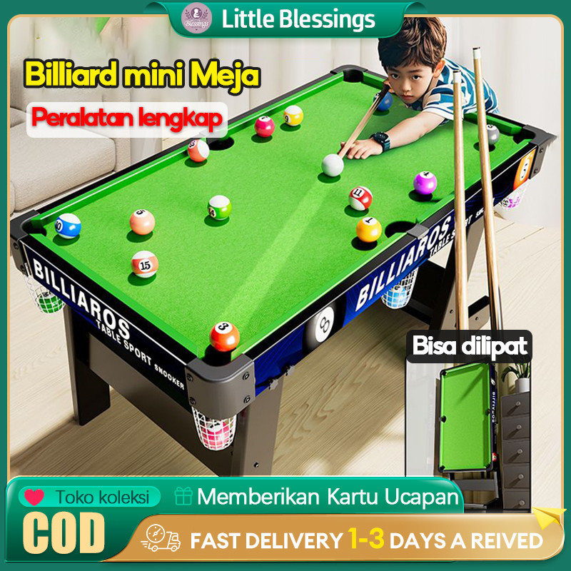 Jual 【Bahan yang menebal】Billiard mini Meja billiard Mainan biliar anak ...