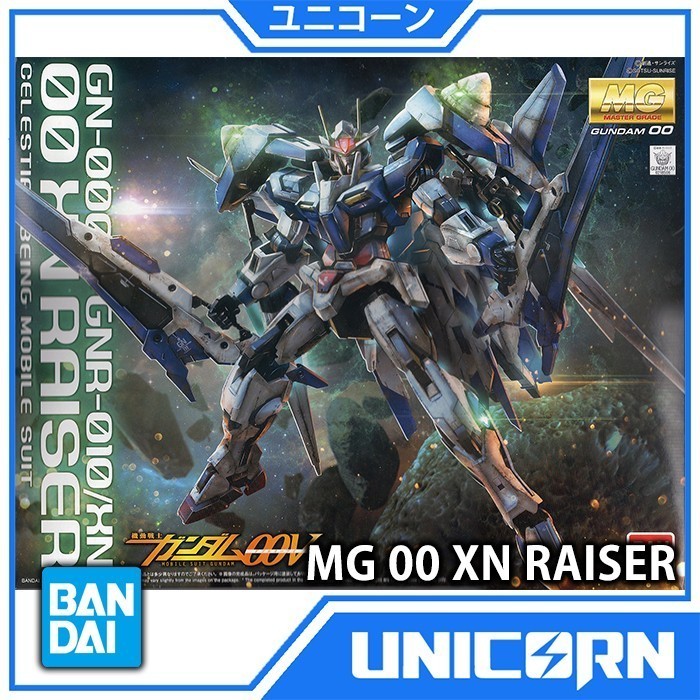 Jual MG Xn Raiser 1/100 Gundam Bandai MG GNR-010/XN MG 00 Xn Raiser ...