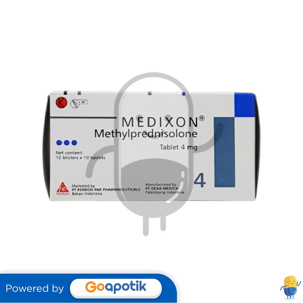 Jual Medixon 4 Mg Box 100 Tablet | Shopee Indonesia