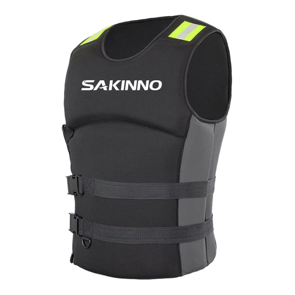 Jual Adults Life Jacket with Reflective Strips Survival Swimsuit ...