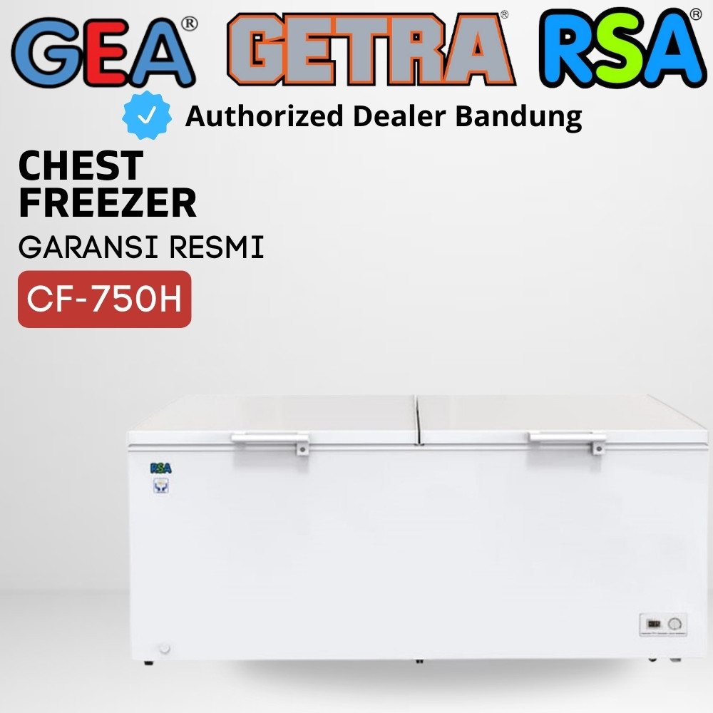 Jual Chest Freezer RSA CF-750H Kapasitas 688 Liter CF 750 Garansi Resmi ...