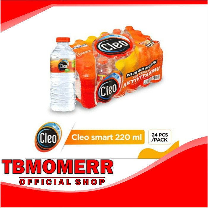 Jual PROMO - CLEO ECOSHARPER 220ML / PACK ISI 24 /AIR MINUM- BIGSELLER ...