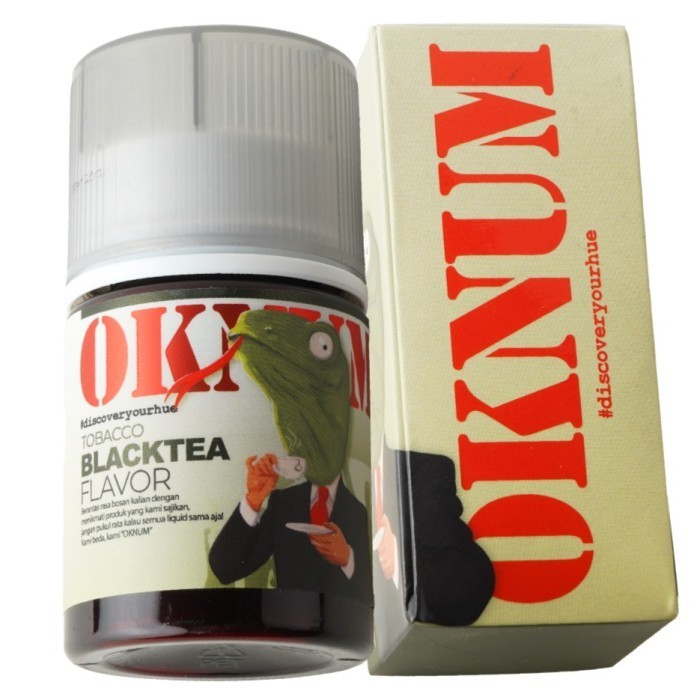 Jual Liquid Vape Vapor Oknum Tobacco Black Tea 60ML By Blackwood x HOV ...
