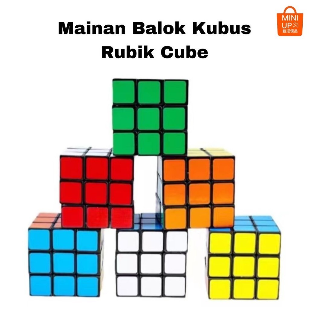 Jual Mainan Balok Kubus Rubik Cube Ukuran 3x3 Mainan Anak Rubik Cube ...