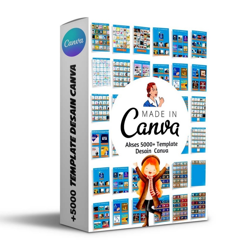 Jual Strategi Ampuh 5000+ Template Desain Canva untuk Ledakkan Penjualan | Shopee Indonesia