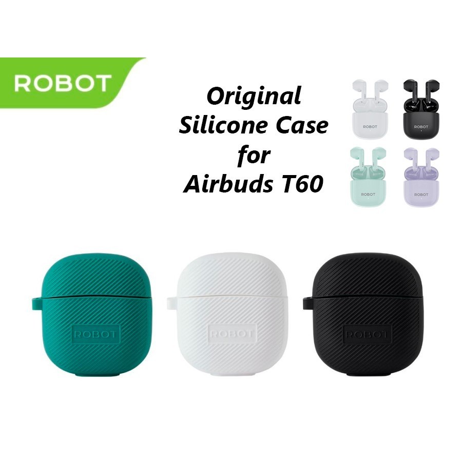 Jual Case TWS Robot T60 Silicone / Cover Case TWS Robot Airbuds ...