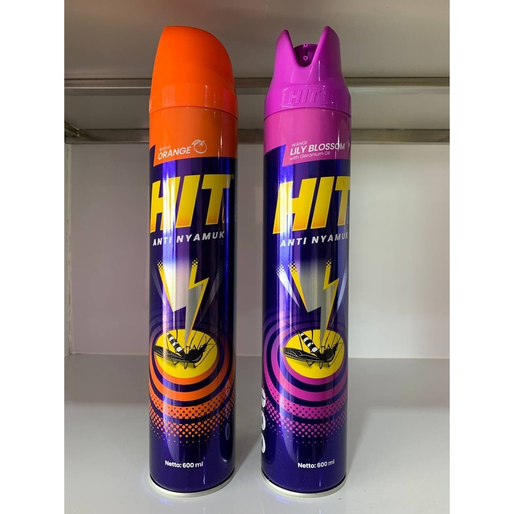 Jual Hit Aerosol Anti Nyamuk 600 Ml - Obat Nyamuk Semprot | Shopee ...
