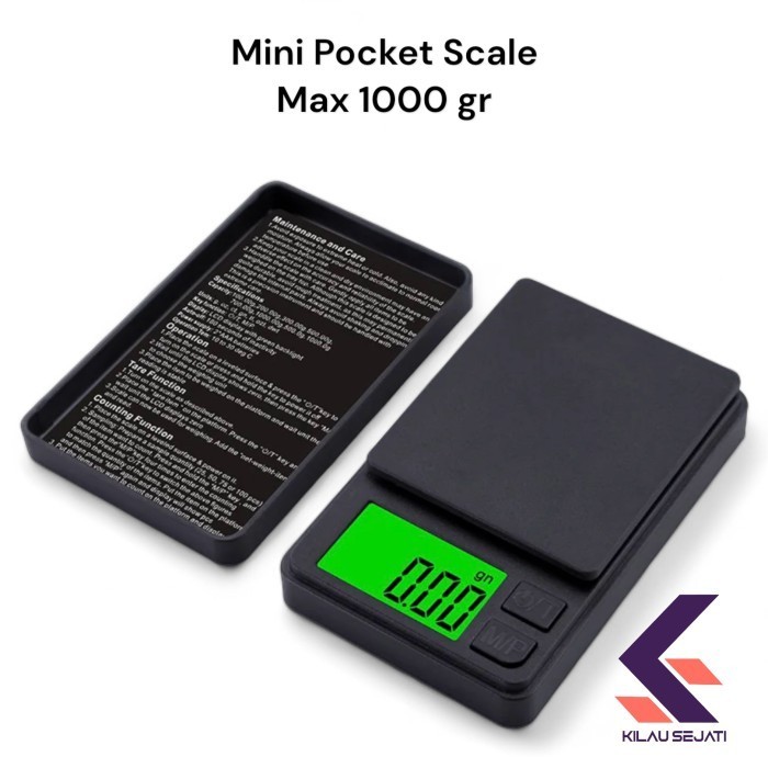 Jual Timbangan Saku Digital High Accuracy Digital Mini Scale Kapasitas ...