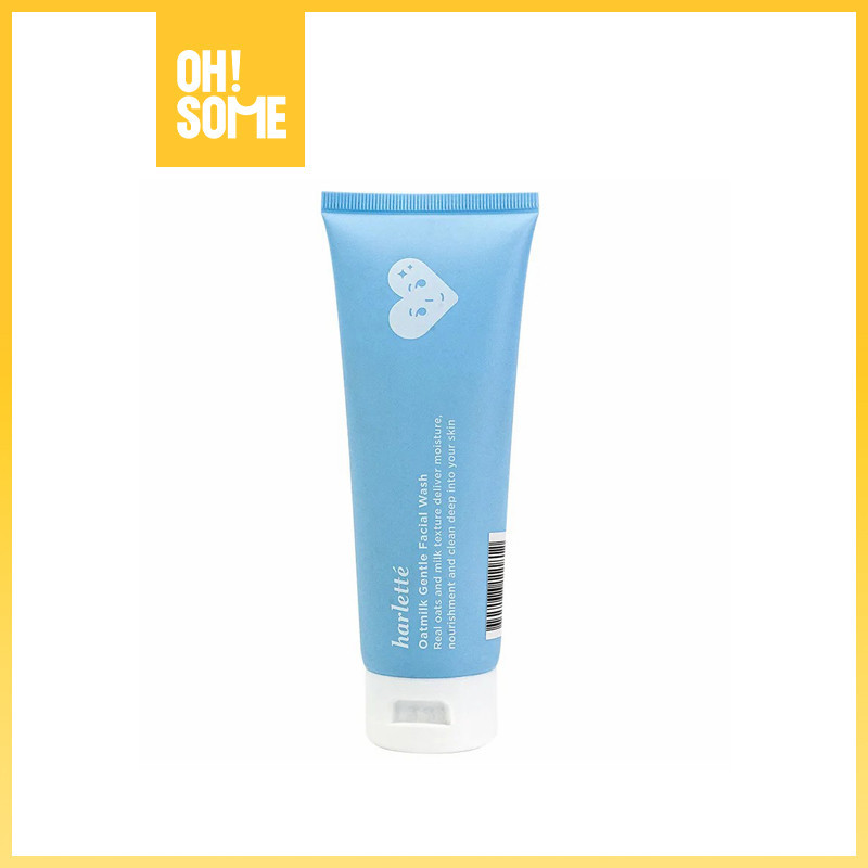 Jual OH!SOME BEAUTY - HARLETTE Oatmilk Gentle Facial Wash 100g ...