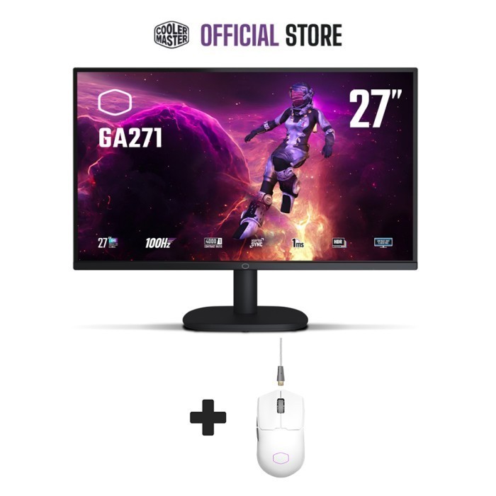Jual Cooler Master GA271 Monitor 27 inch 2K 2560x1440 100hz 1ms VA ...