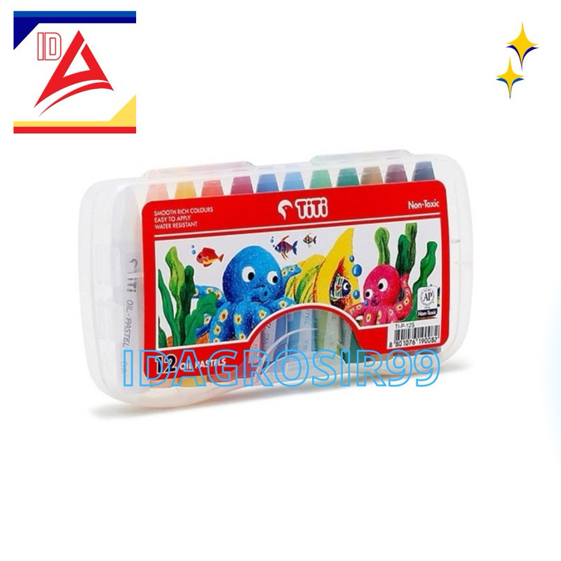 Jual CRAYON TITI ISI 12 WARNA | Shopee Indonesia