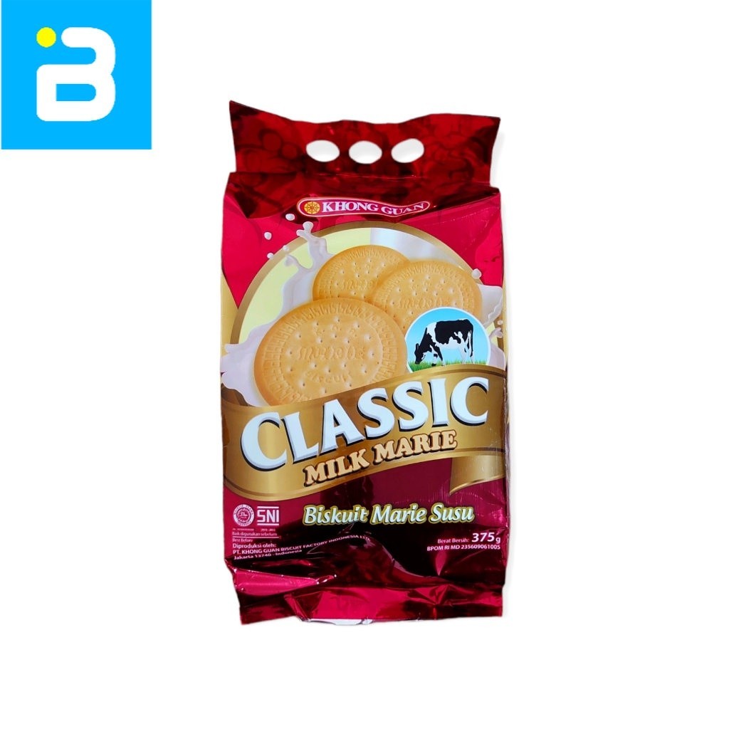 Jual Khong Guan Classic Milk Marie 375 G | Shopee Indonesia