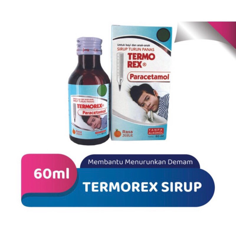 Jual Termorex Paracetamol 60ml / 30ml / Tanjuang_Care | Shopee Indonesia