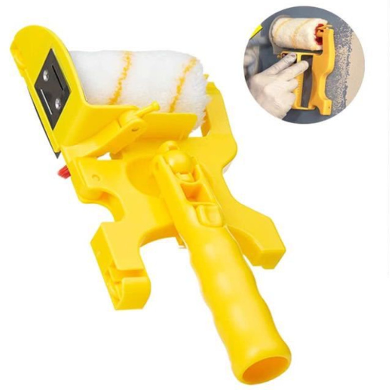 Jual New Clean-Cut Paint Edger Roller Brush Multifunctional Roller ...
