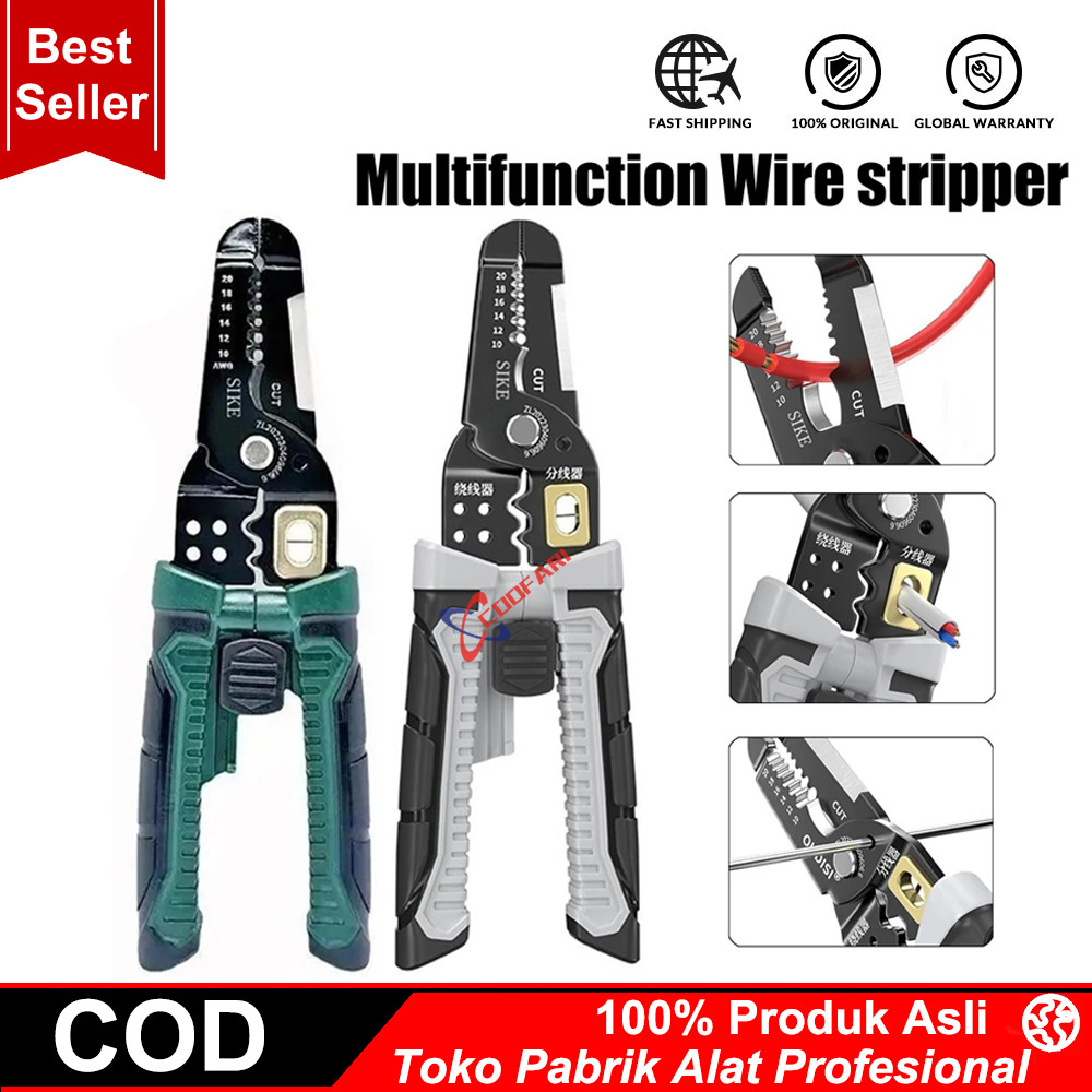 Jual 10in1 Tang Kabel Multifungsi Wire Cutter Pliers Tang Tukang ...