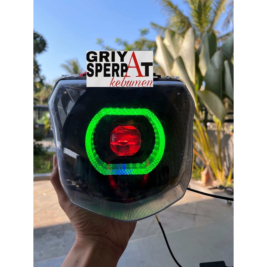 Jual LAMPU DEPAN VIXION NEW NVL 1PA 2013-2014 CUSTOME BILED BILLED ...