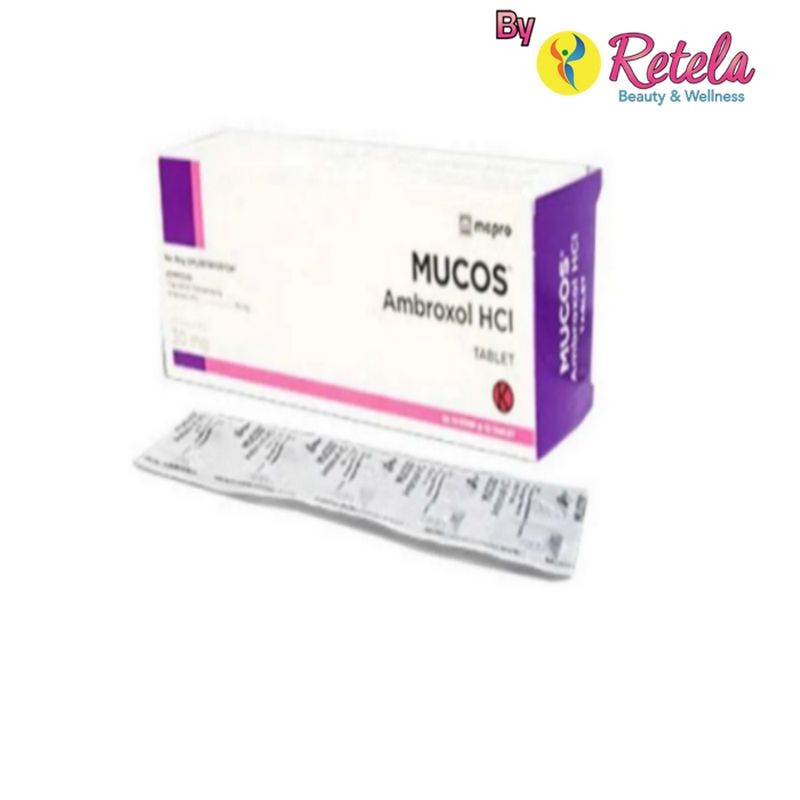 Jual MUCOS 30MG 1 STRIP 10 TABLET/ AMBROXOL/ PENGENCER DAHAK | Shopee ...