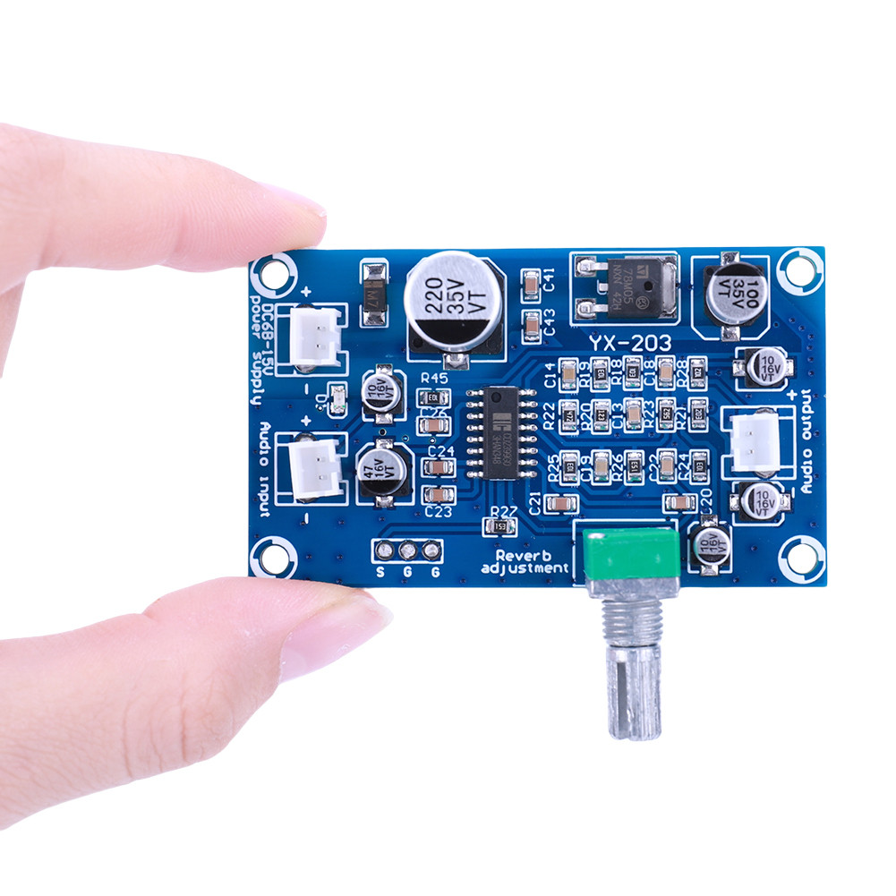 Jual PT2399 Microphone Reverberation Board DC6-15V M65831 Mono ...
