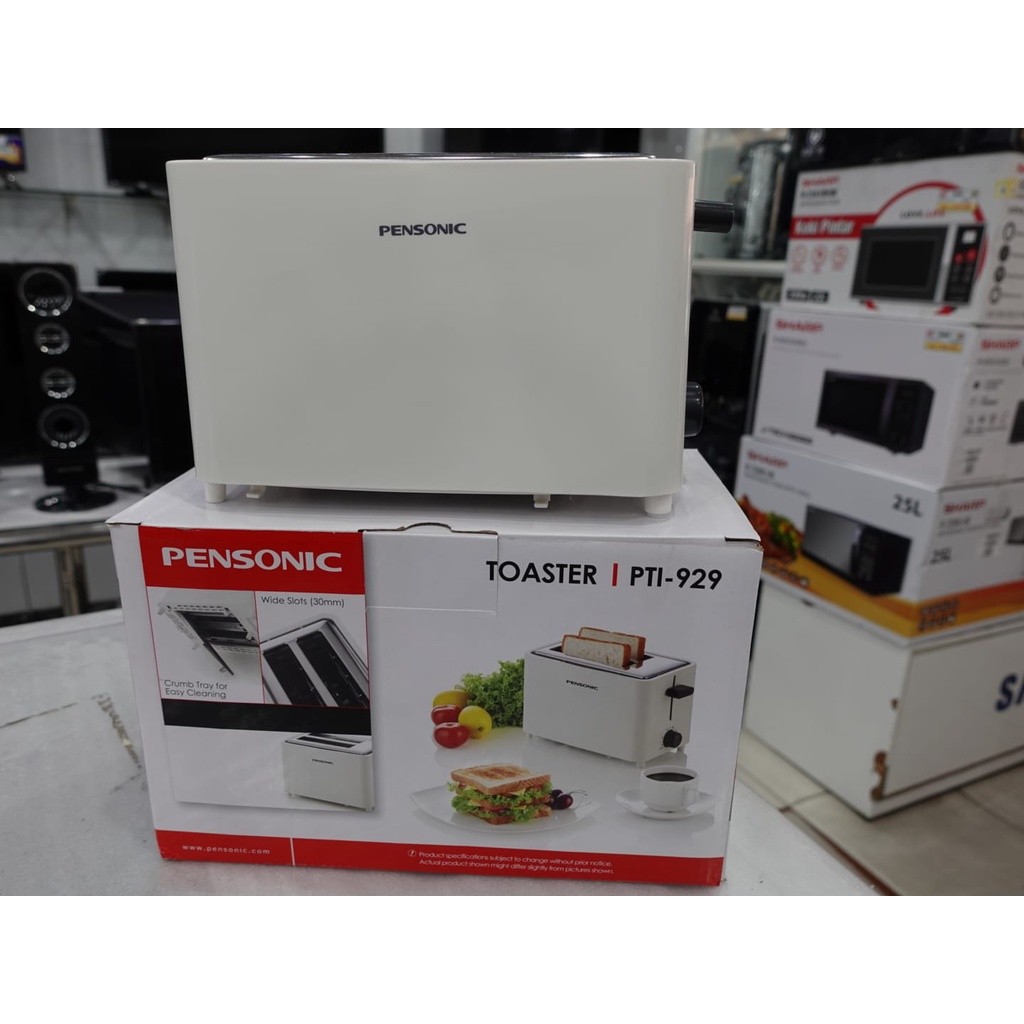 Jual TOASTER PEMANGGANG ROTI PENSONIC PTI 929 MURAH | Shopee Indonesia