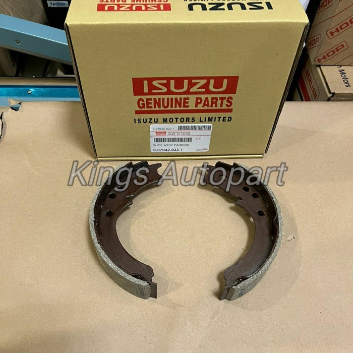Jual Hand Brake Shoe Kampas Rem Tangan Isuzu NHR55 NLR55 NKR55 ELF 77ps ...