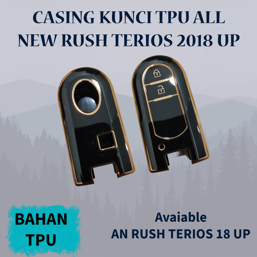 Jual Casing Kunci Bahan TPU Mobil All New Rush Terios 2018 2019 2020 ...