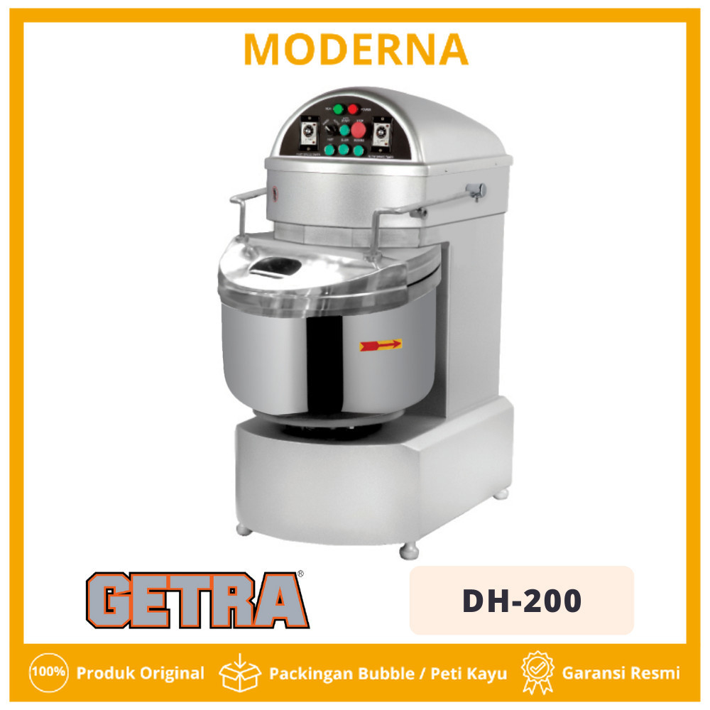 Jual GETRA DH 200 DH-200 SPIRAL MIXER 200 LITER PENGADUK ADONAN ROTI ...