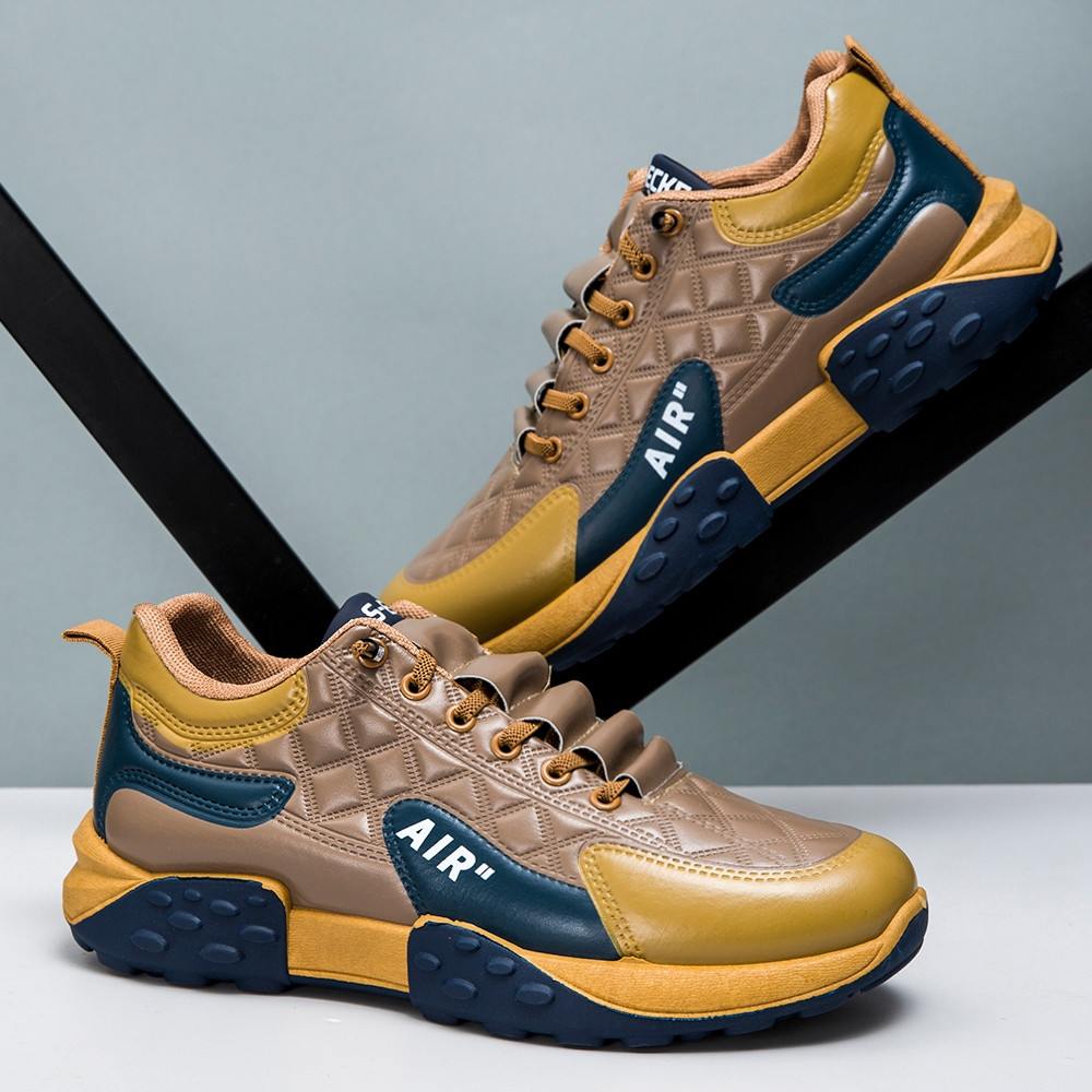 Jual Sepatu Pria Casual Sneakers Fashion OOTD Hangout Kuliah Kerja ...