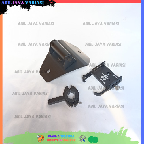 Jual PAKET HOLDER GPS HP XMAX OLD CONNECTED PHONE HOLDER ALUMUNIUM ...