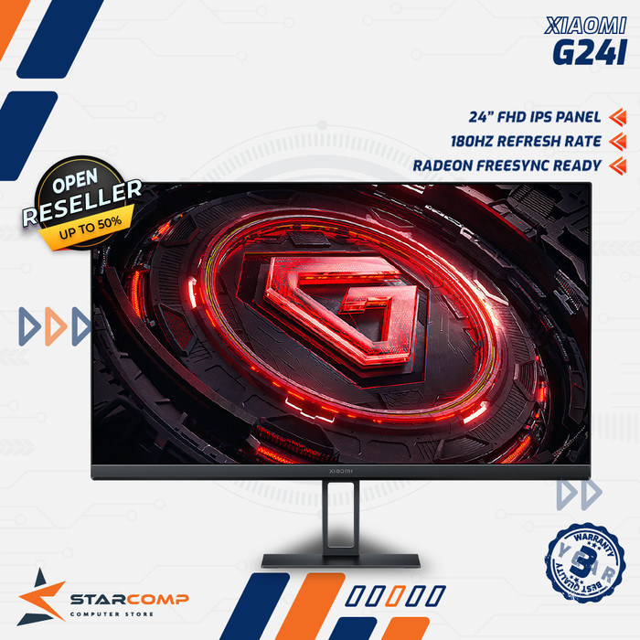 Jual Xiaomi G24i LED Monitor 24" IPS FHD 180Hz 1ms Gaming Monitor ...