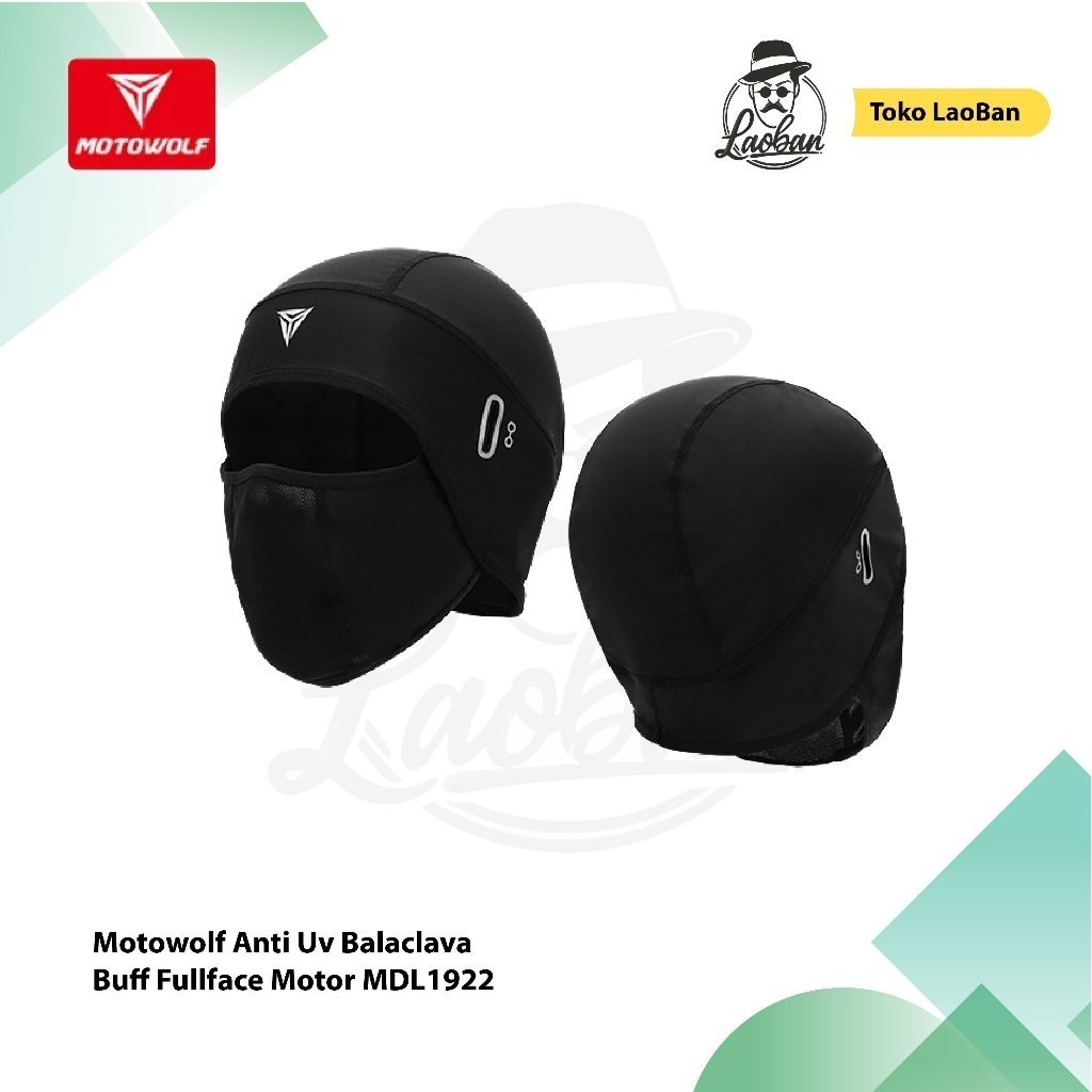 Jual Balaclava Motor Motowolf MDL1922 - Masker Breathable Premium ...