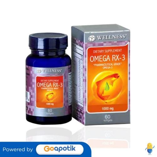 Jual Wellness Omega Rx-3 Box 60 Softgel | Shopee Indonesia
