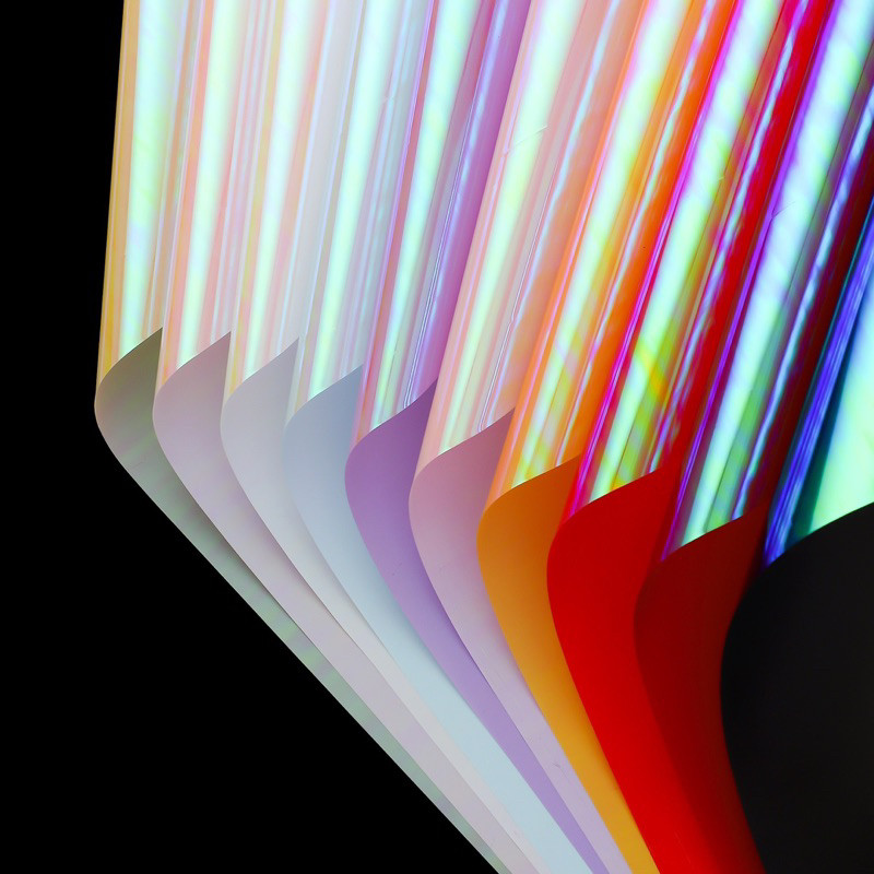 Jual [ 5 LEMBAR ] Kertas Bunga Cellophane Warna Hologram Color Paper ...